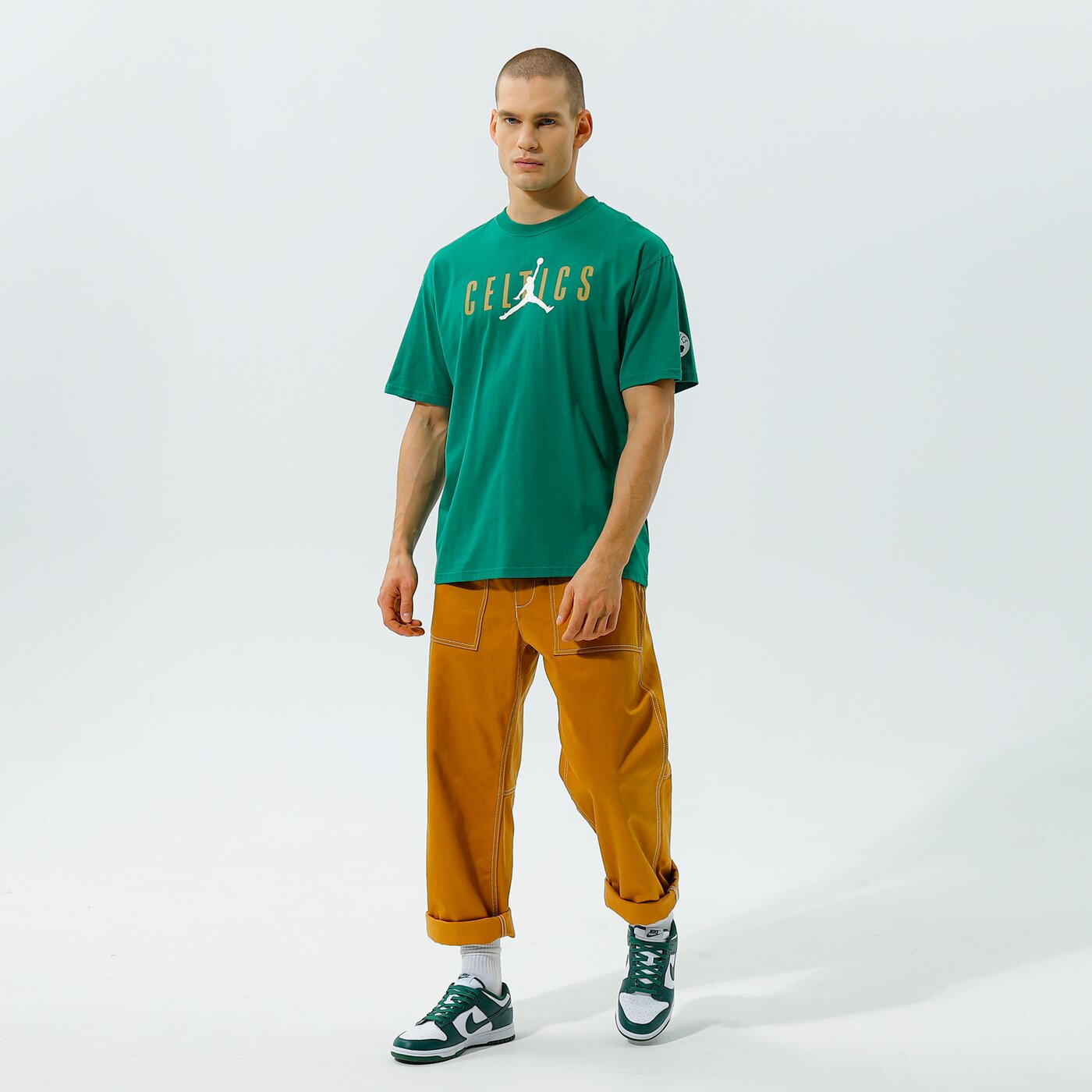 NIKE PÓLÓ BOS M NK CTS JDN STMT SS TEE NBA DA6504-312 ZÖLD 7 990,00 HUF ...