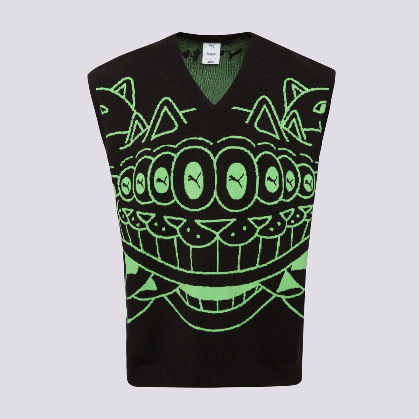 PUMA INNE PUMA X RIPNDIP KNITTED VEST 632415 01 FEKETE 37 990,00 HUF ...