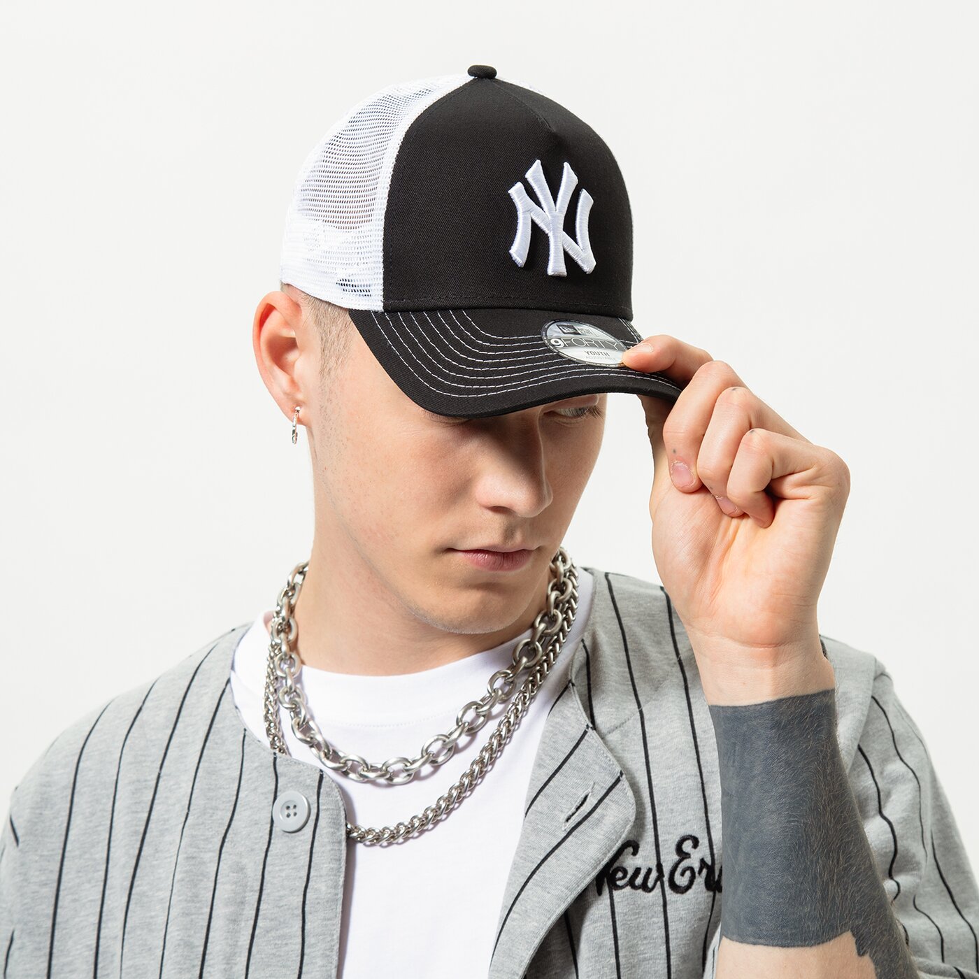 NEW ERA SAPKA KIDS ESS 940® AFRAME TRUCKER NYY NEW YORK YANK 12745566 ...