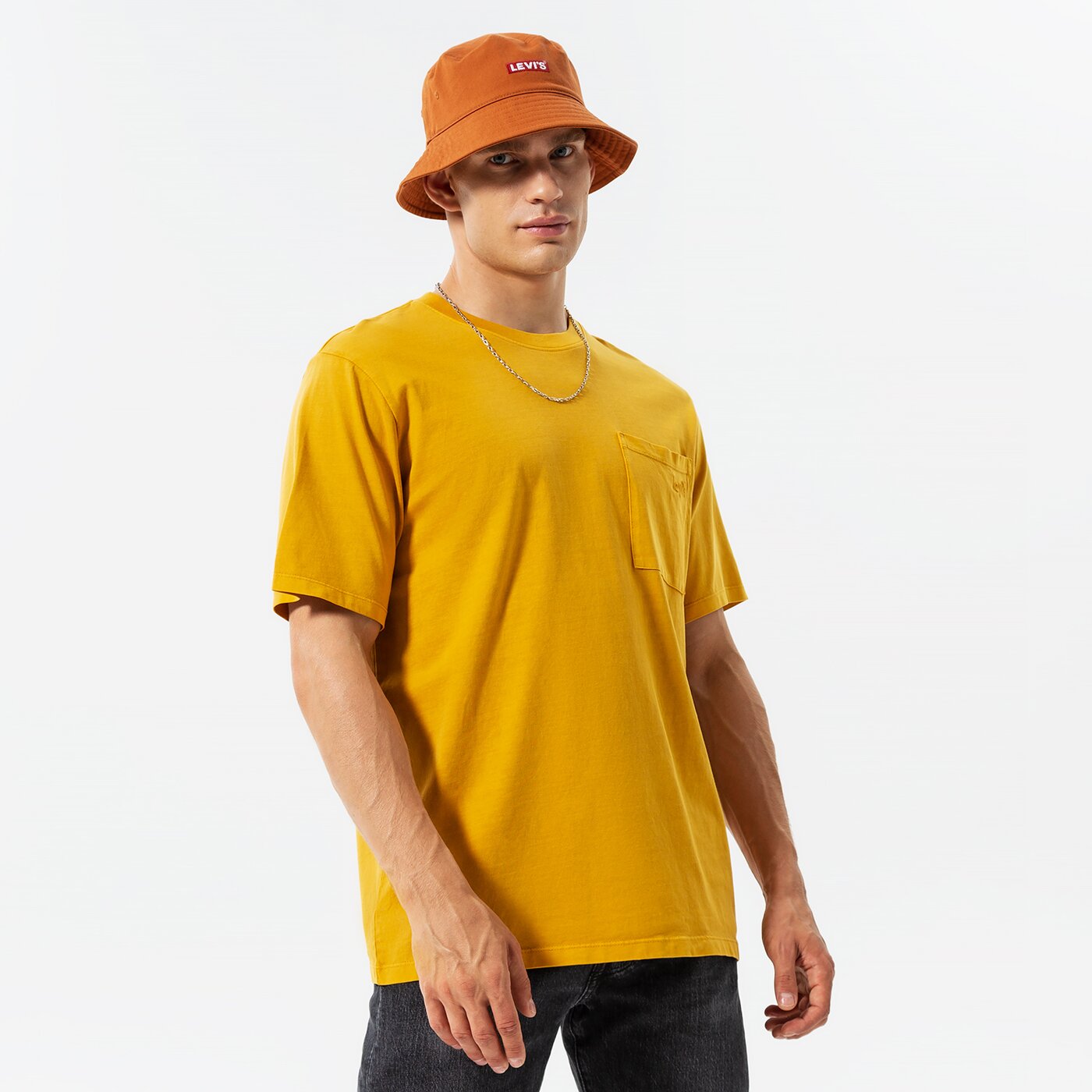 LEVI'S PÓLÓ SEASONAL POCKET TEE A3697-0001 Mustársárga 9 341,00 HUF ...