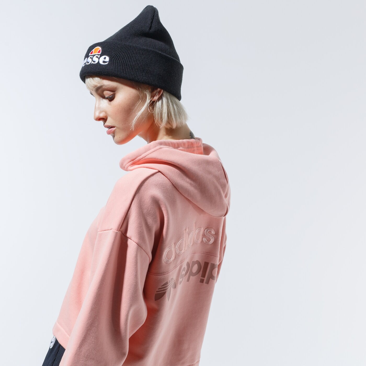 ADIDAS PULÓVER KAPUCNIS R.Y.V. CROPPED HOODIE GD3088 RÓZSASZíN 10 191 ...